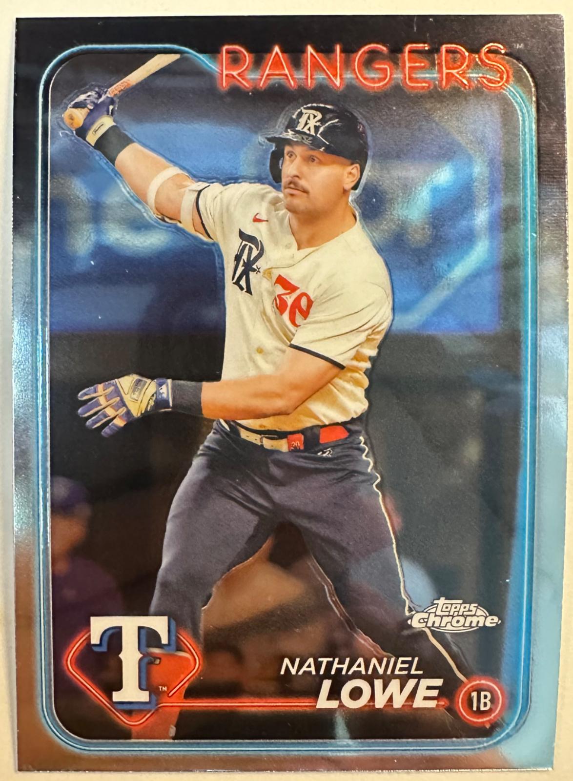 Nathaniel Lowe #252 Prices | 2024 Topps Chrome | Baseball Cards