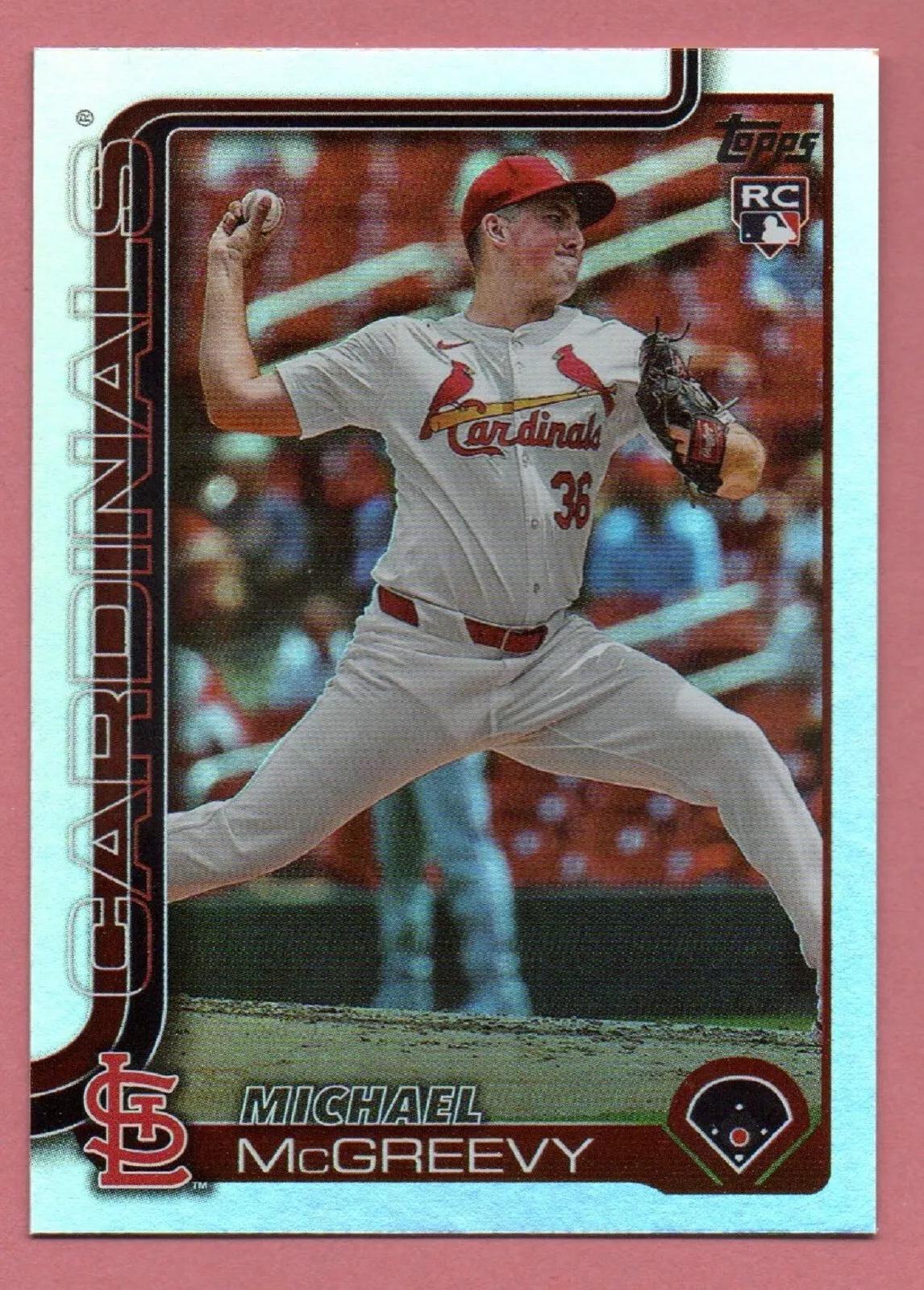 Michael McGreevy [Rainbow Foilboard] #193 Prices [Rookie] | 2025 Topps ...
