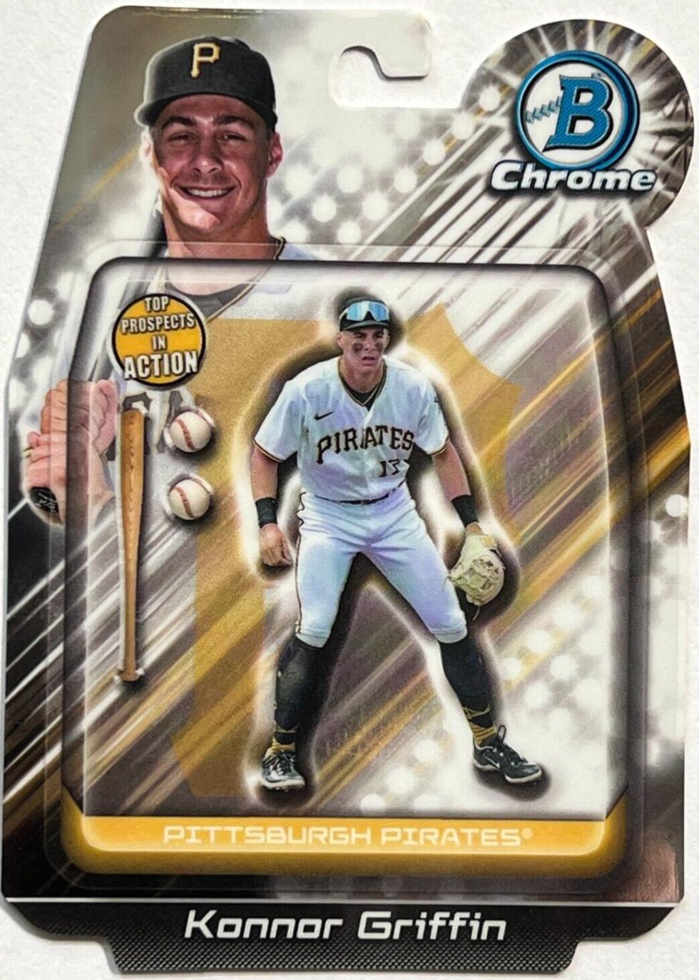 Konnor Griffin #BIA-7 Prices | 2024 Bowman Draft In Action | Baseball Cards