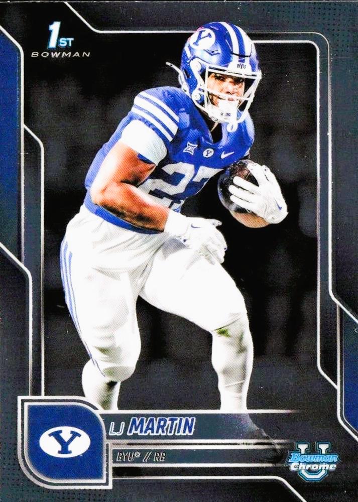 LJ Martin #108 Prices | 2025 Bowman Chrome University | Football Cards