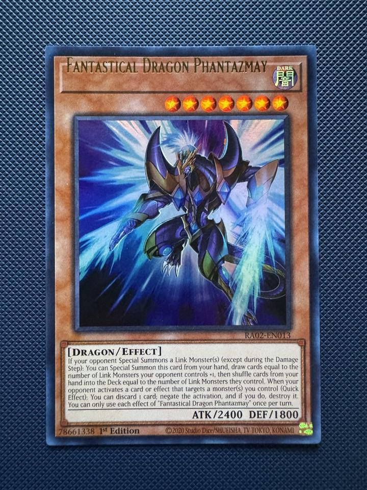 Fantastical Dragon Phantazmay [Misprint] RA02-EN013 Prices | YuGiOh ...