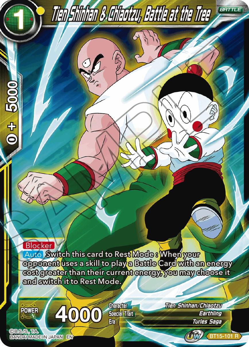 Tien Shinhan & Chiaotzu, Battle at the Tree BT15-101 Prices | Dragon ...