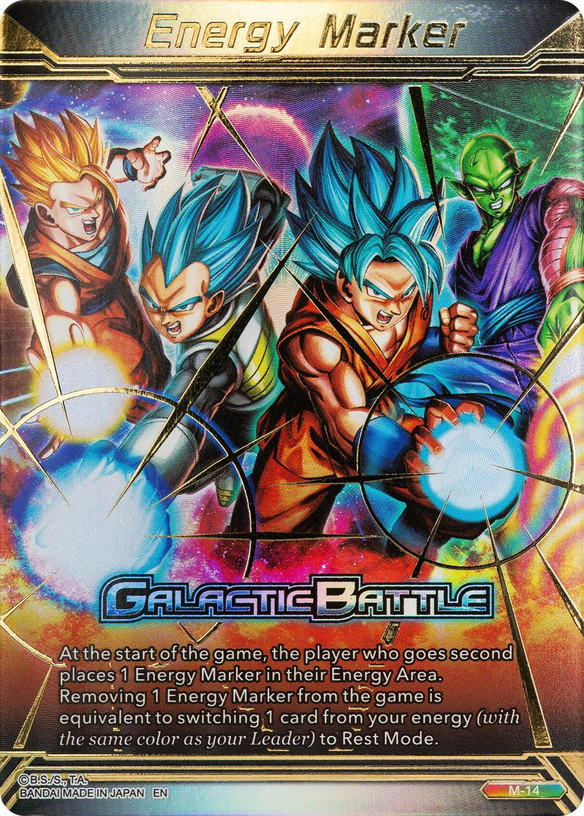 Energy Marker - Galactic Battle [Foil] M-14 Prices | Dragon Ball Super ...