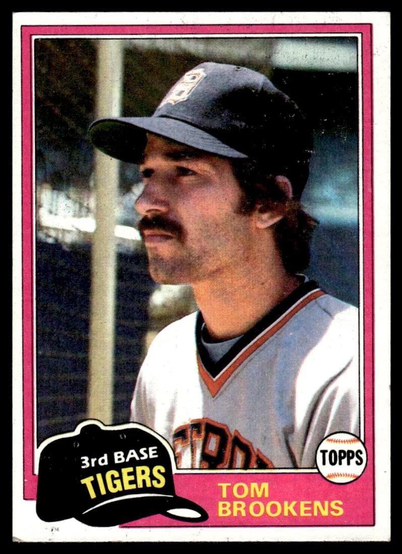 Tom Brookens #251 Prices | 1981 Topps | Baseball Cards