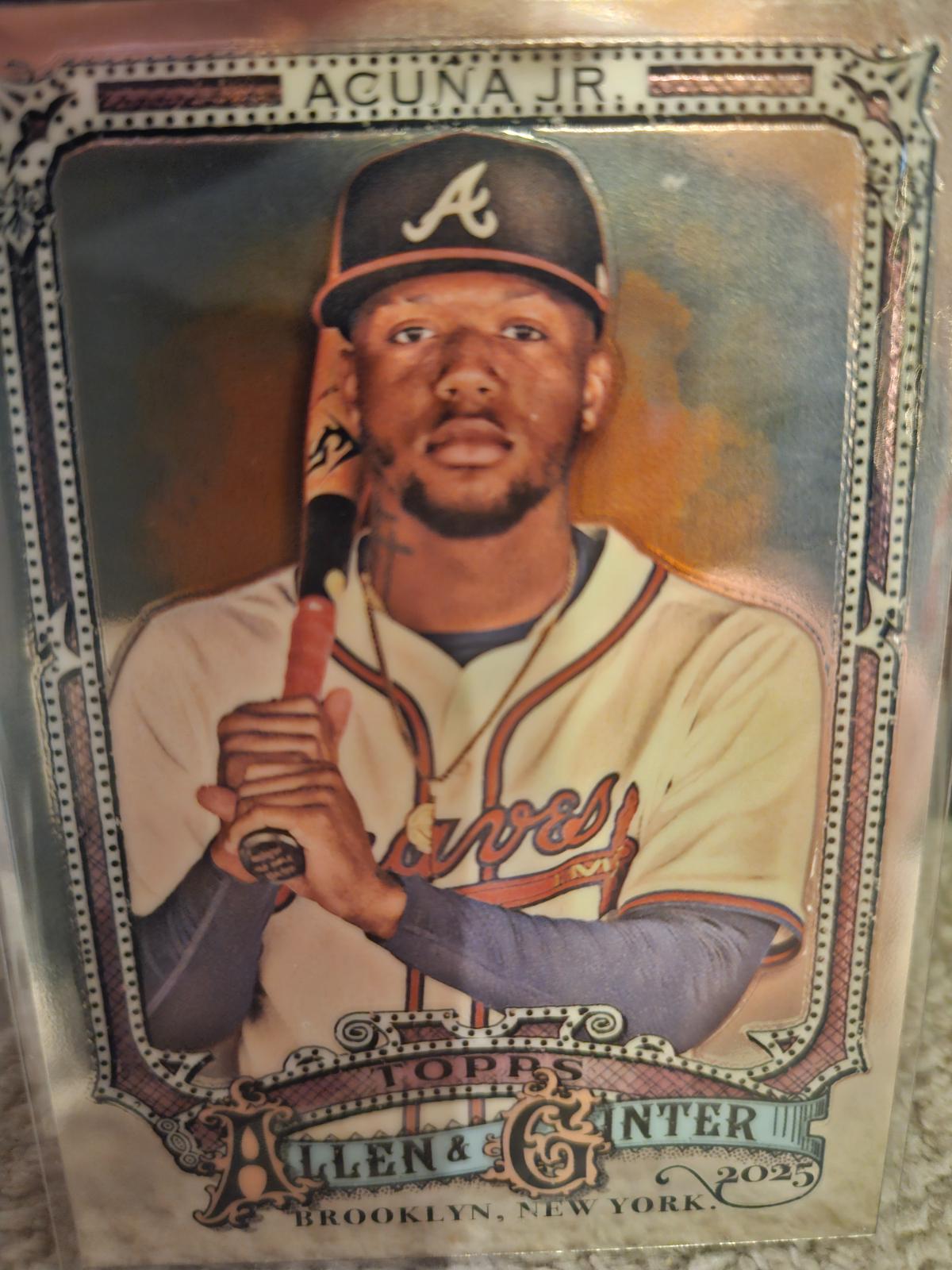 Ronald Acuna Jr. [Chrome Variation] #103 Prices | 2025 Topps Allen and ...