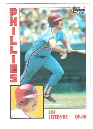 Joe LeFebvre #148 Prices | 1984 Topps | Baseball Cards