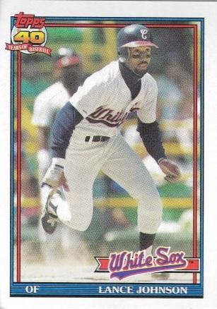 Lance Johnson #243 Prices | 1991 Topps | Baseball Cards