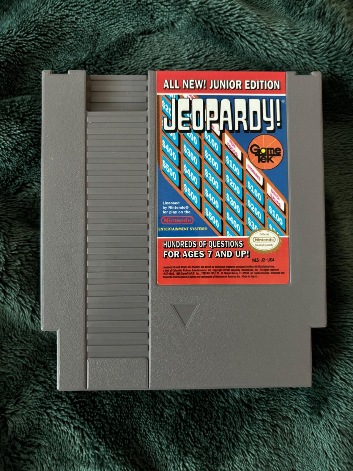Jeopardy Jr | Item only | NES