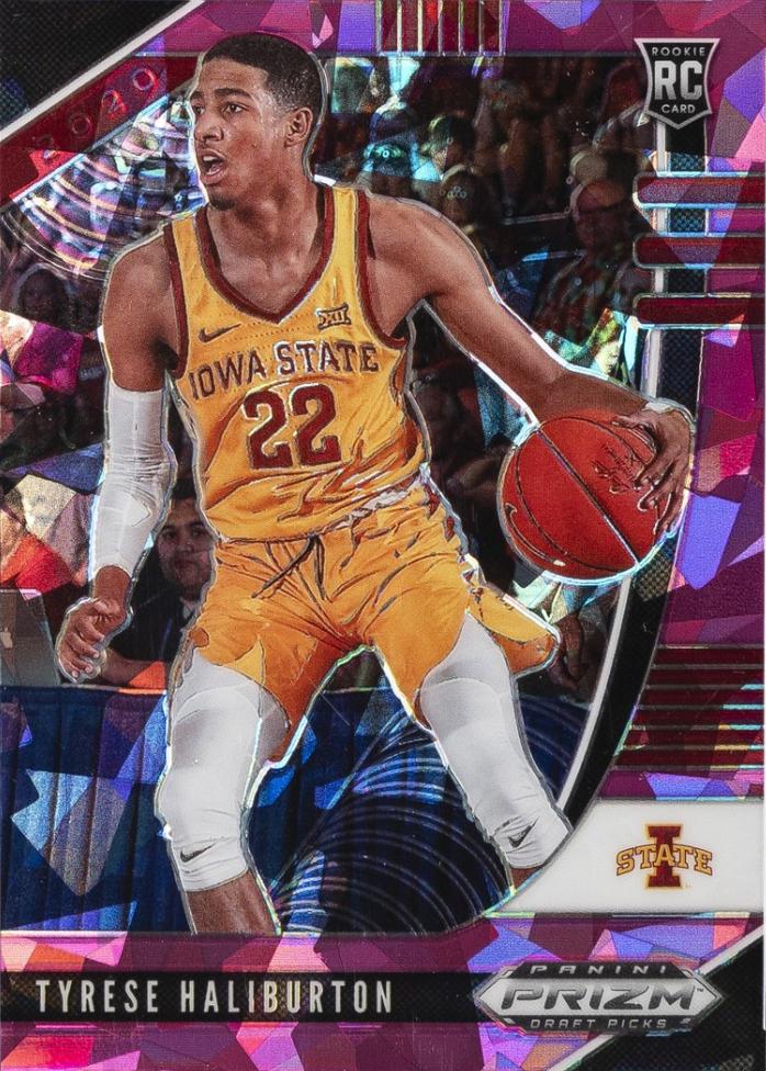 Tyrese Haliburton [Pink Ice] #50 Prices [Rookie] | 2020 Panini Prizm ...