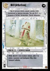 R4-E1 [Limited] Prices | Star Wars CCG Premiere | Star Wars Cards