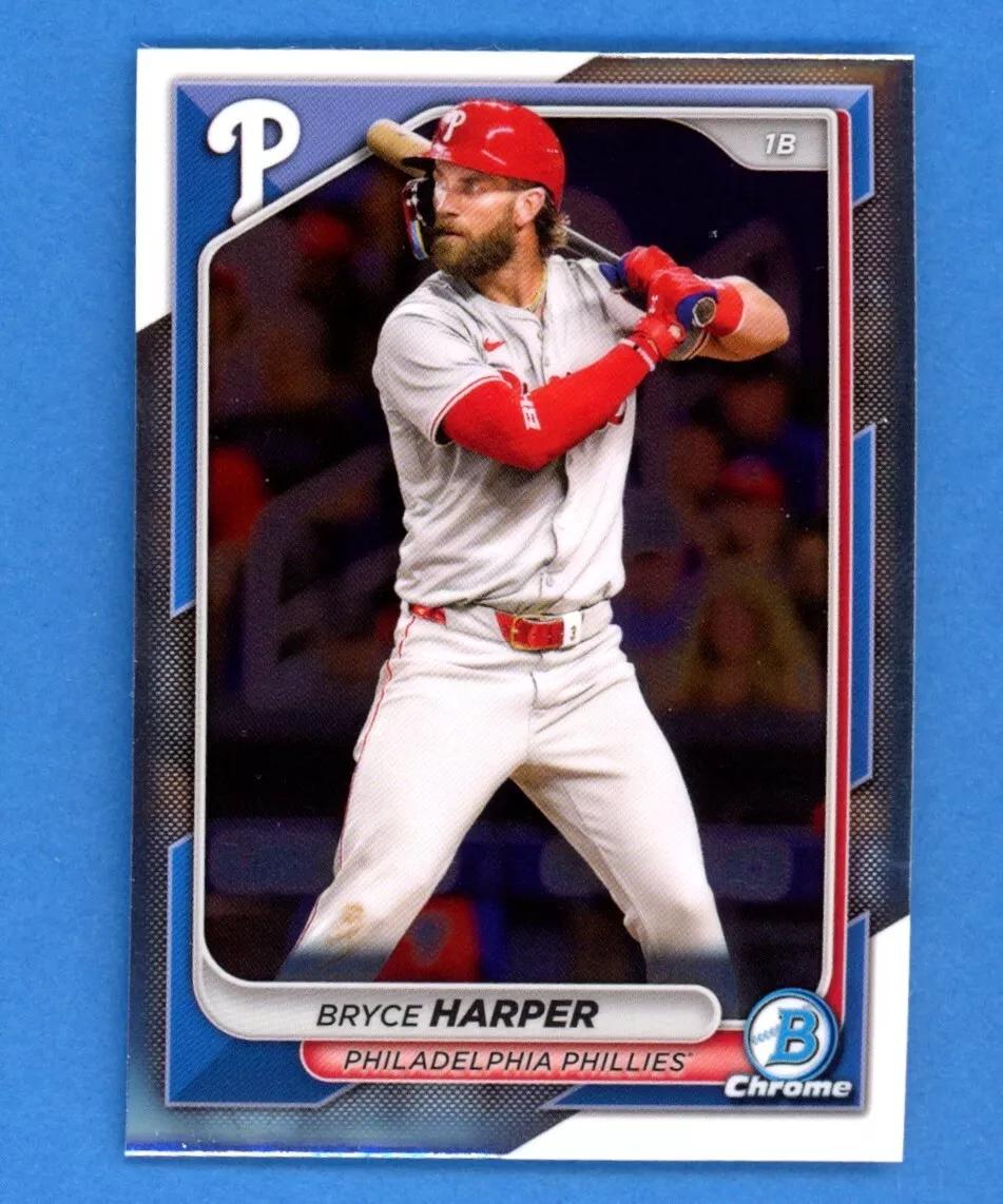 Bryce Harper #40 Prices | 2024 Bowman Chrome | Baseball Cards