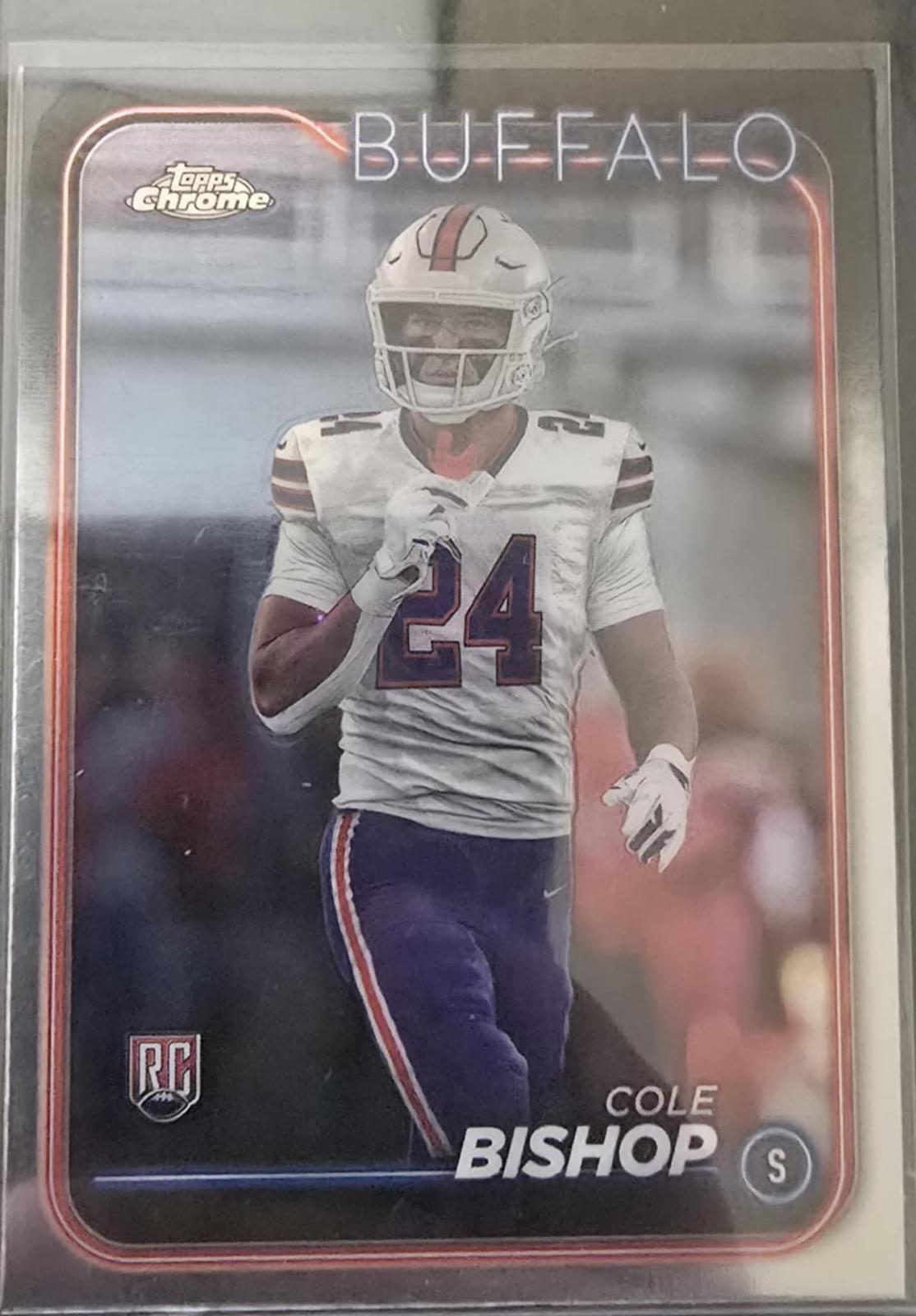 Cole Bishop [Refractor] #263 Prices | 2024 Topps Chrome | Football Cards