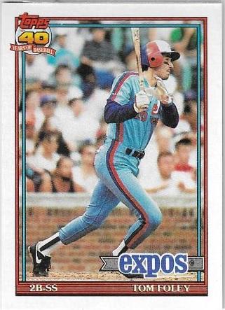 Tom Foley #773 Prices | 1991 Topps | Baseball Cards