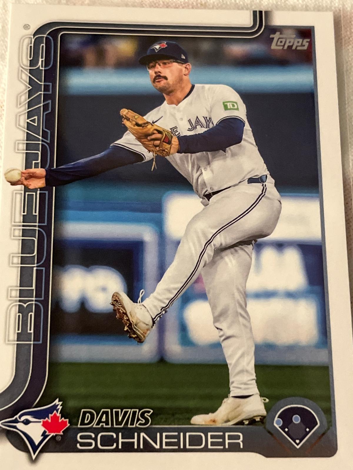 Davis Schneider #342 Prices | 2025 Topps | Baseball Cards