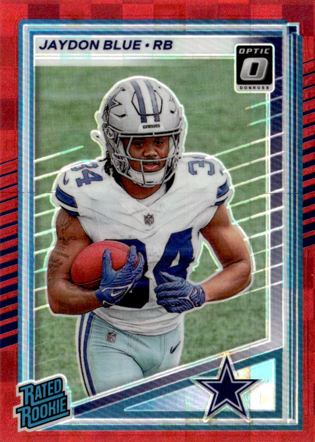 Jaydon Blue [Red Pandora Preview] #308 Prices | 2025 Panini Donruss ...