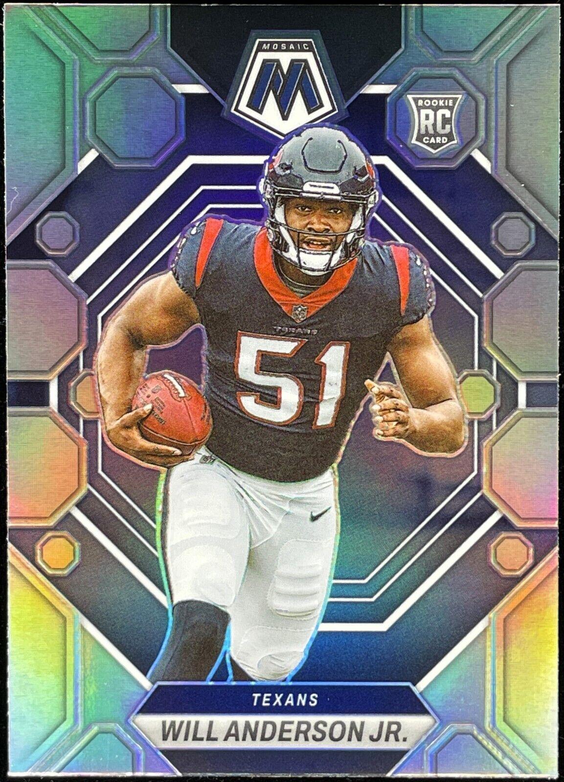 Will Anderson Jr. [Silver] #376 Prices [Rookie] | 2023 Panini Mosaic ...