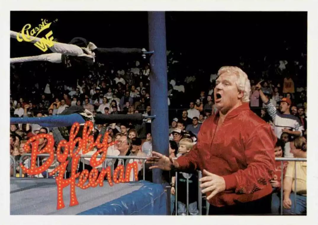 Bobby 'The Brain' Heenan #83 Prices | 1990 Classic WWF | Wrestling Cards