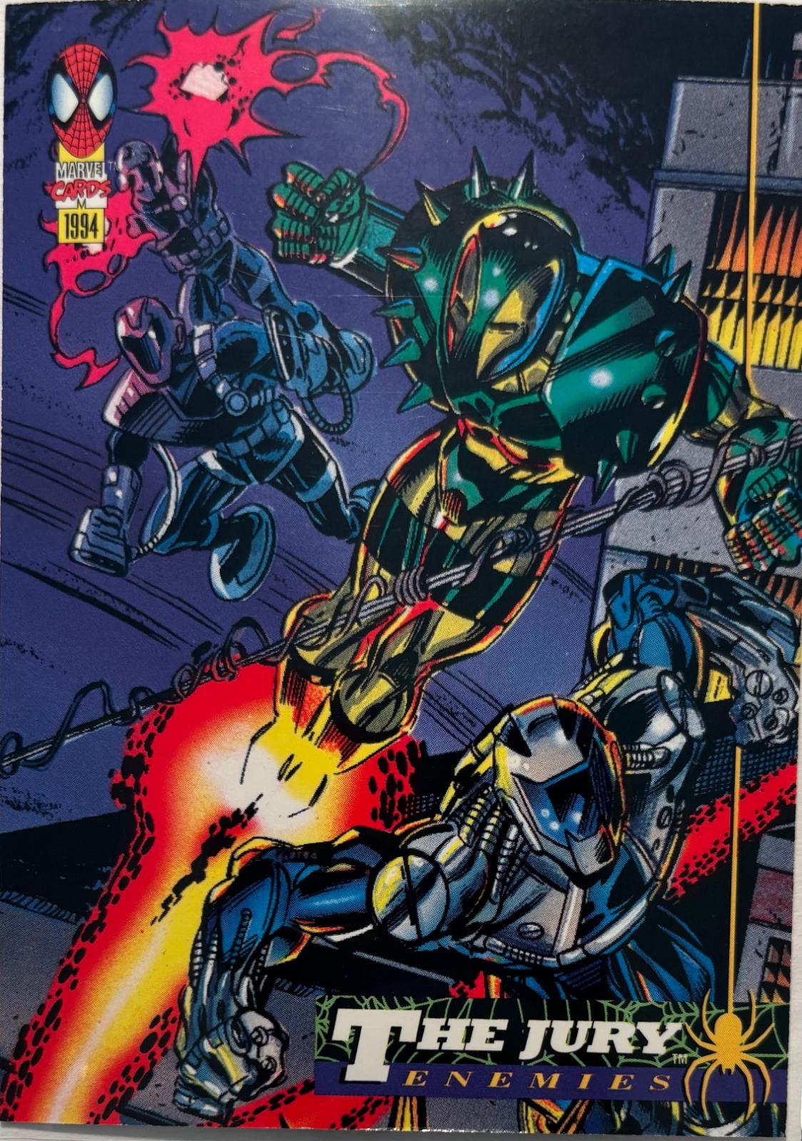 The Jury Enemies #48 Prices | Marvel 1994 Fleer Amazing Spider-Man ...