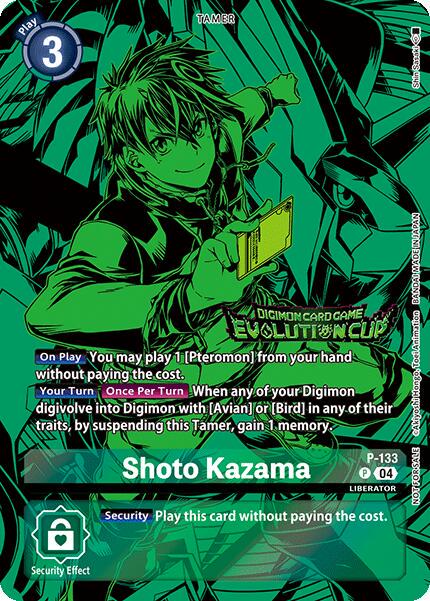 Shoto Kazama [Evolution Cup Participant Foil] #P-133 P Prices | Digimon ...