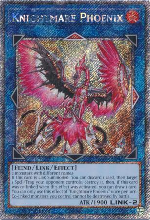 Knightmare Phoenix [Platinum Secret Rare] RA03-EN042 Prices | YuGiOh ...