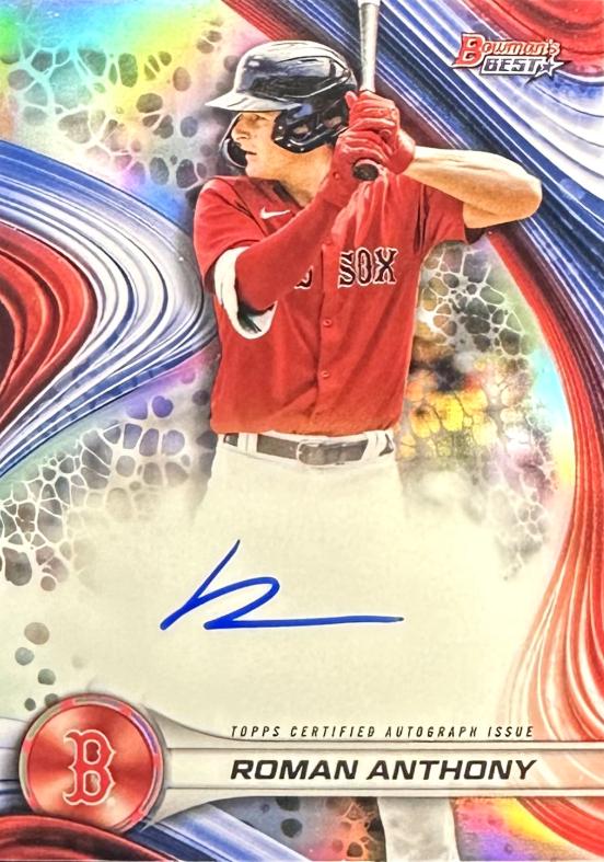 Roman Anthony [Refractor] #B24-RA Prices | 2024 Bowman’s Best Best of ...