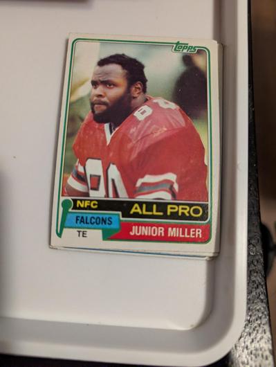 Junior Miller | Ungraded | 1981 Topps