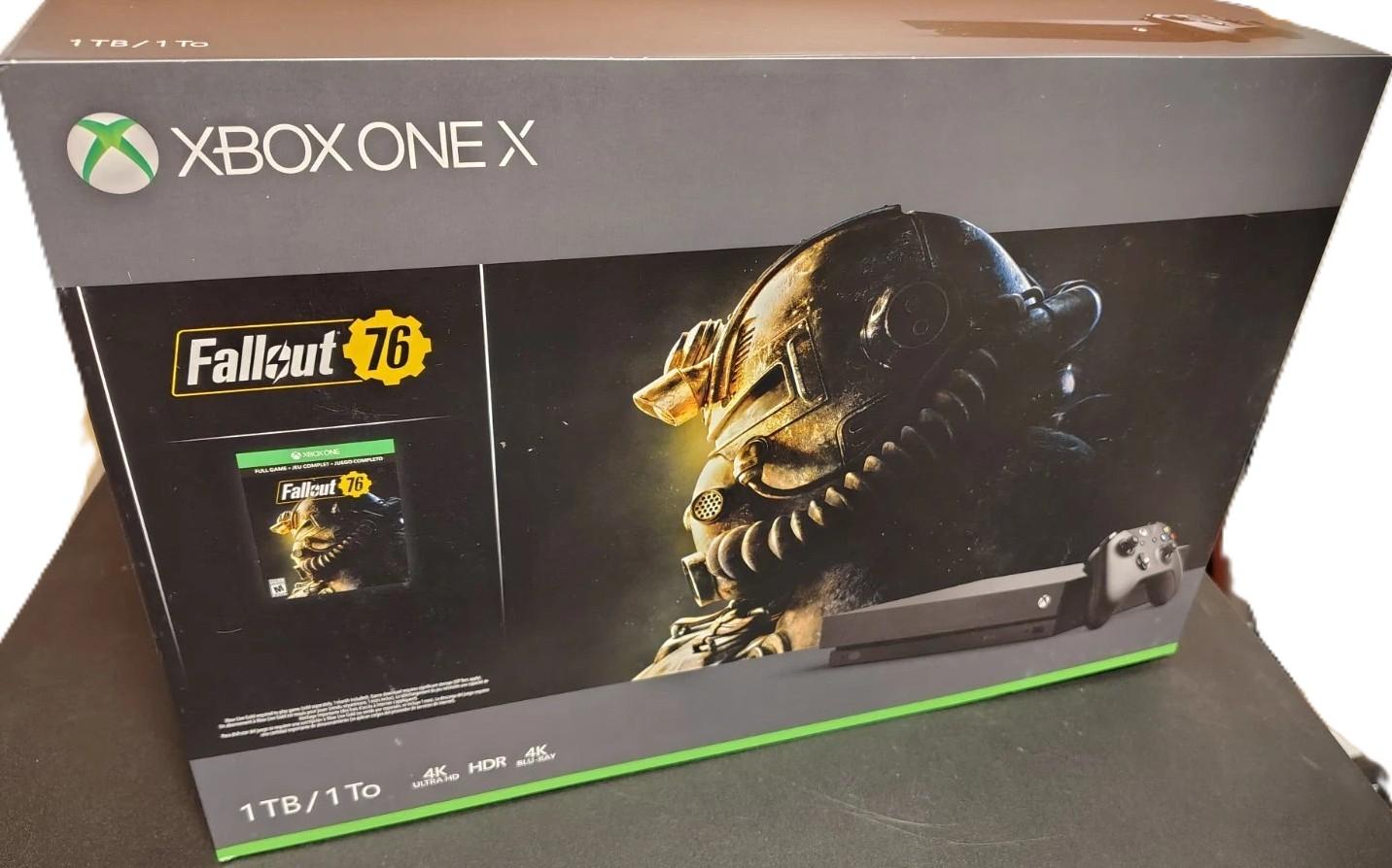 Xbox One X 1TB [Fallout 76 Bundle] Prices Xbox One | Compare Loose, CIB ...