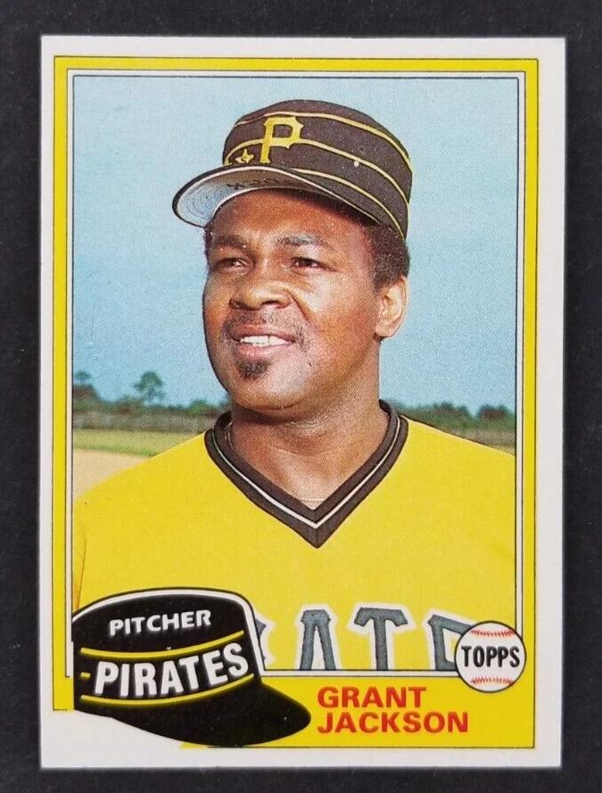 Grant Jackson #518 Prices | 1981 Topps | Baseball Cards