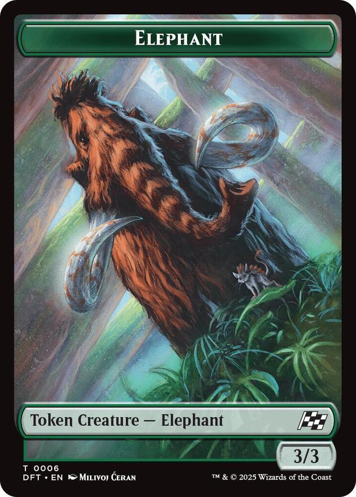 Elephant [Token] #6 Prices | Magic Aetherdrift | Magic Cards