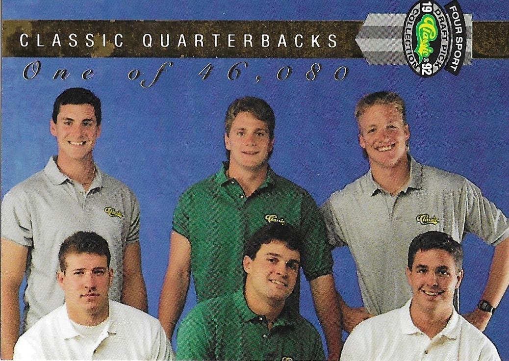 Classic Quarterbacks [Gold] #LP16 Prices | 1992 Classic 4 Sport | Football Cards