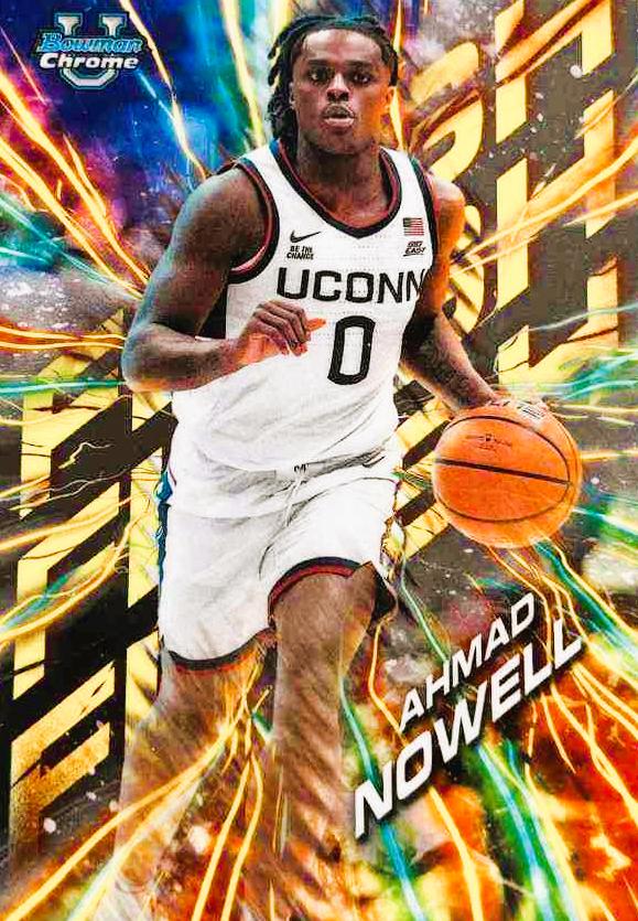 Ahmad Nowell #FL-9 Prices | 2024 Bowman Chrome University Flash ...