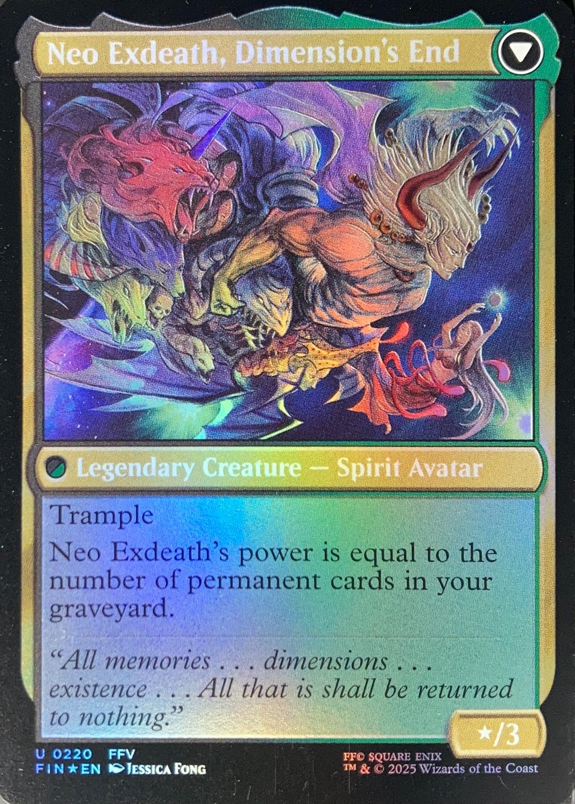 Exdeath, Void Warlock [Foil] #220 Prices | Magic Final Fantasy | Magic ...