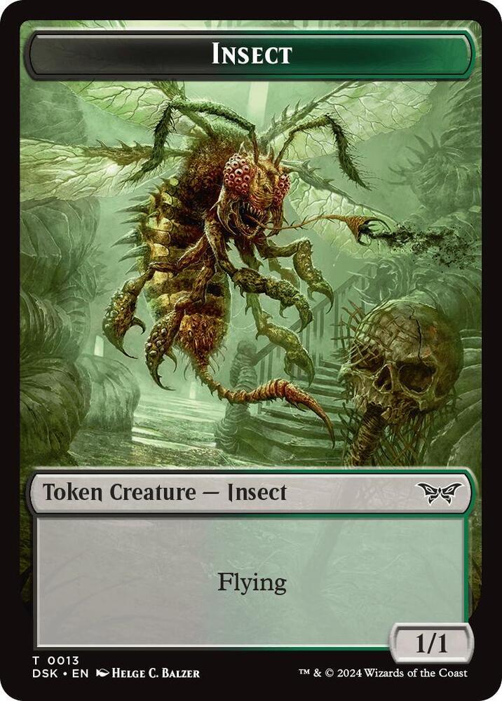 Insect // Manifest Token #13 Prices | Magic Duskmourn: House of Horror ...