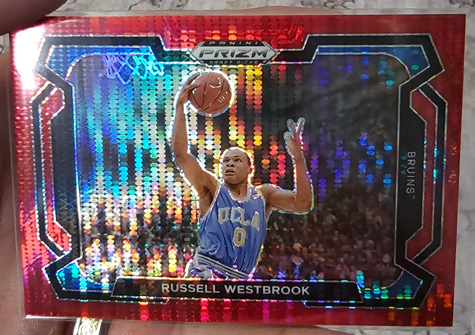 Russell Westbrook [Red Pulsar Variation] #47 Prices | 2024 Prizm Draft ...