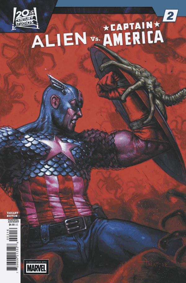 Alien vs. Captain America [Paratore] #2 (2025) Prices | Alien vs. Captain America Series
