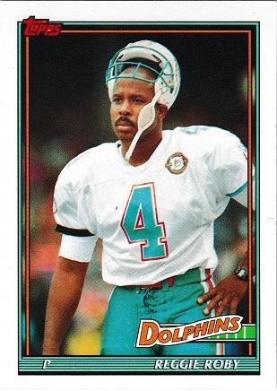 Reggie Roby #122 Prices | 1991 Topps | Football Cards