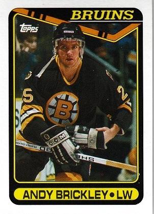 Andy Brickley #88 Prices | 1990 Topps | Hockey Cards