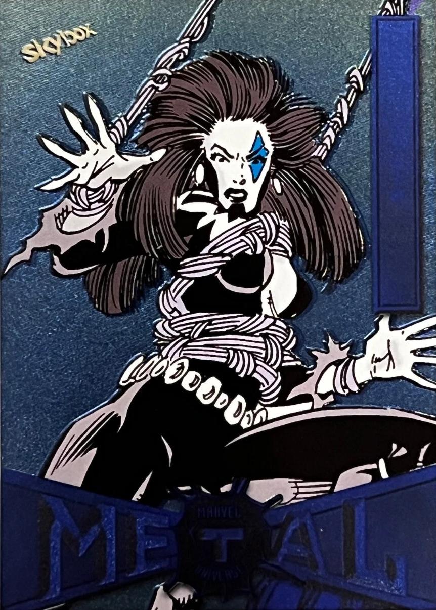 Shriek [Neon Blue] #79 Prices | Marvel 2022 Metal Universe Spider-Man ...