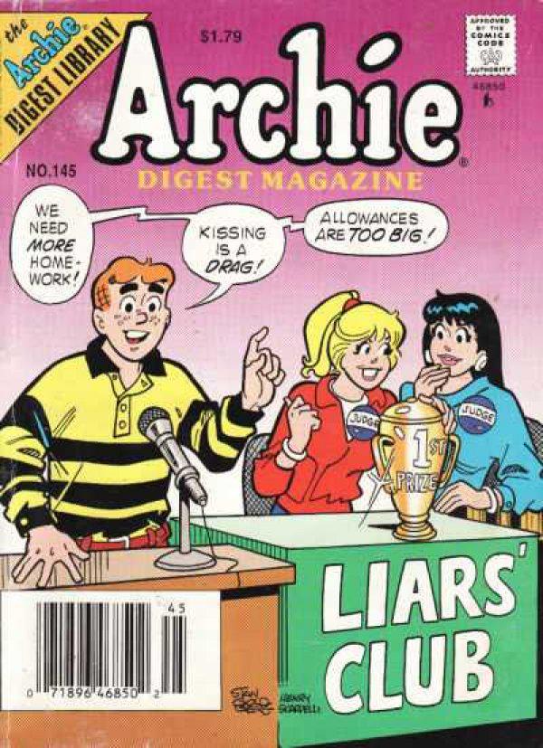 Archie Comics Digest #145 (1997) Prices | Archie Comics Digest Series