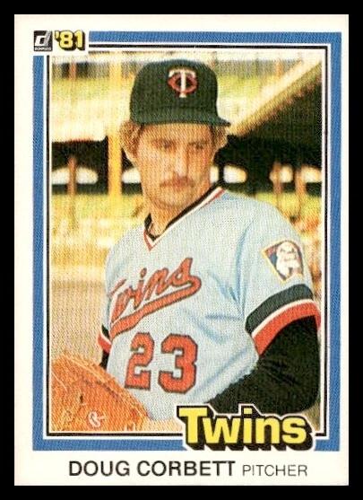 Doug Corbett #546 Prices [Rookie] | 1981 Donruss | Baseball Cards