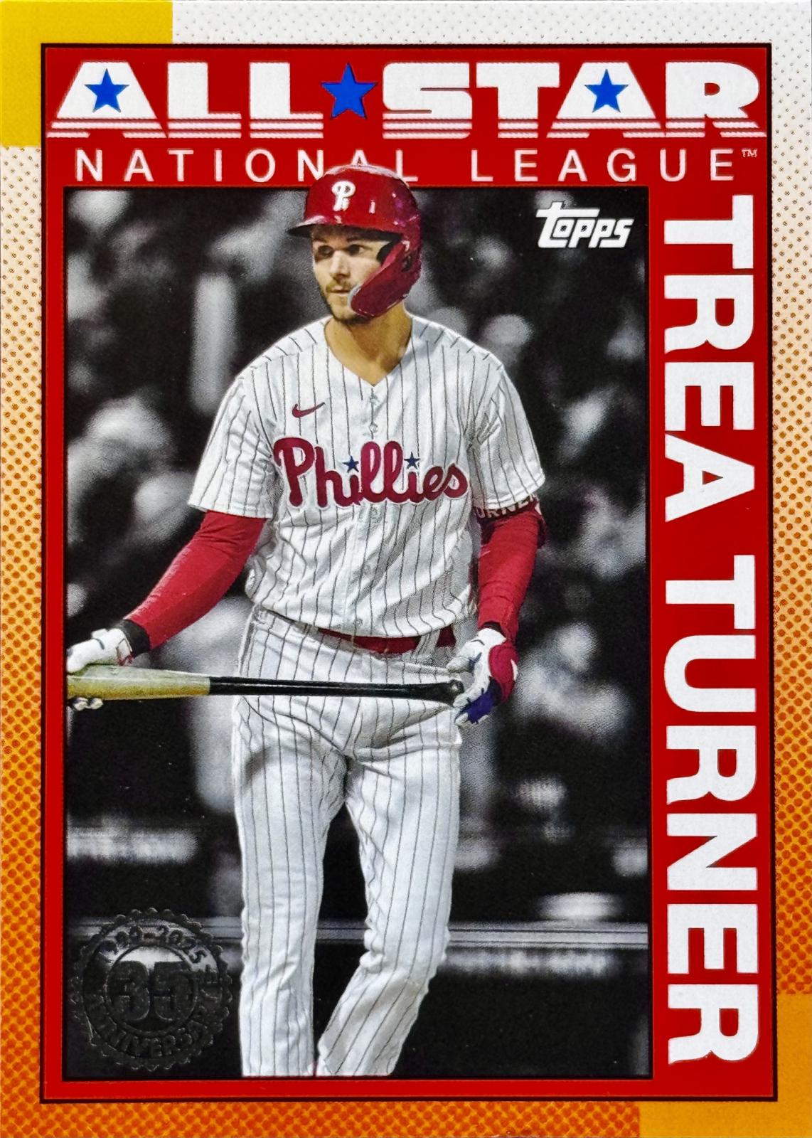 Trea Turner [Red] #90AS-9 Prices | 2025 Topps 1990 All-Star | Baseball ...