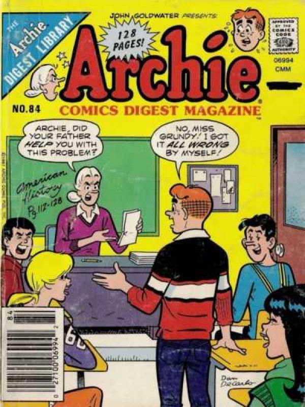 Archie Comics Digest #84 (1987) Prices | Archie Comics Digest Series