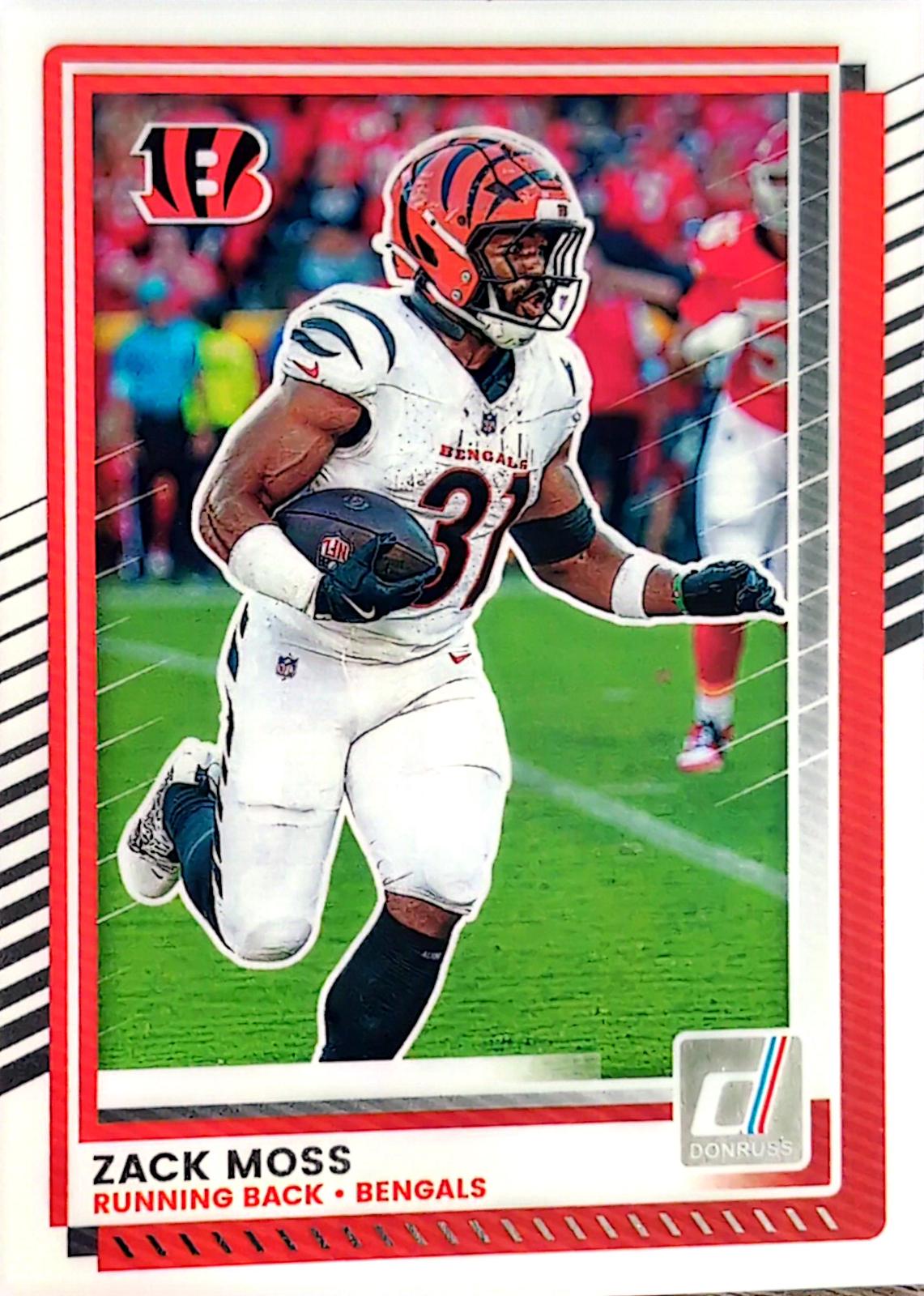 Zack Moss #123 Prices | 2025 Panini Donruss | Football Cards