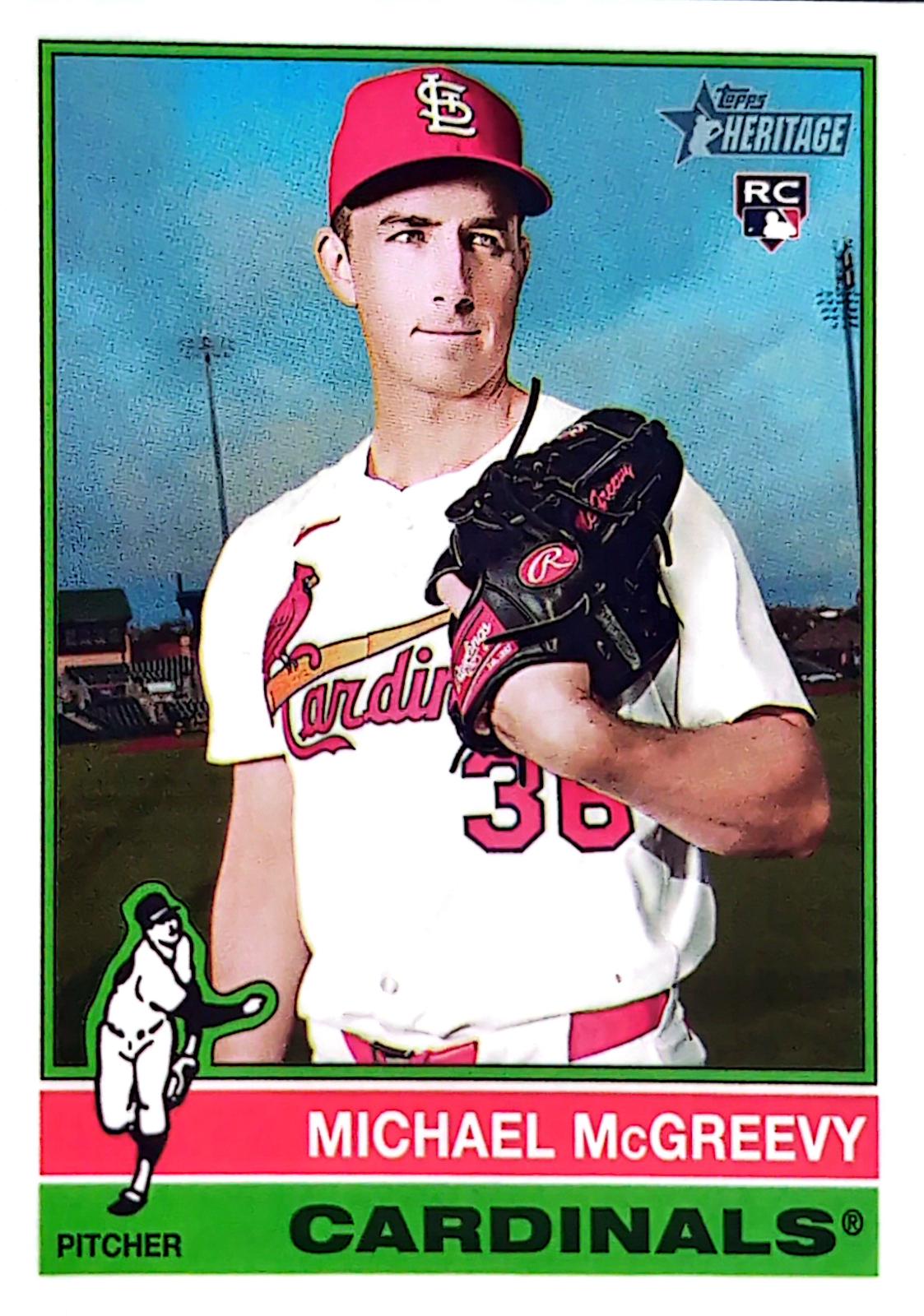 Michael McGreevy #585 Prices [Rookie] | 2025 Topps Heritage High Number ...