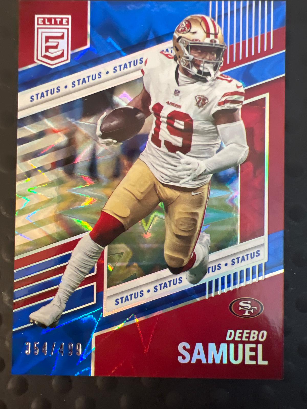 Deebo Samuel [Status Explosion] #48 Prices | 2022 Panini Donruss Elite ...