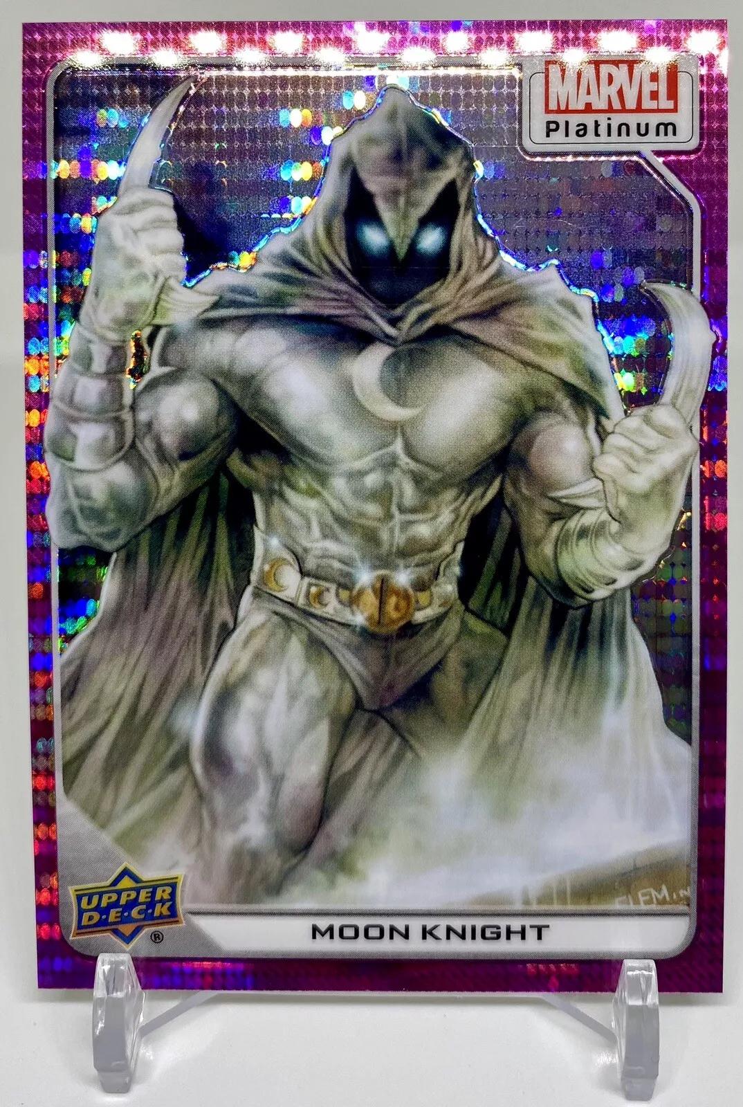Moon Knight [Pink Pulsar] #35 Prices | Marvel 2023 Upper Deck Platinum ...