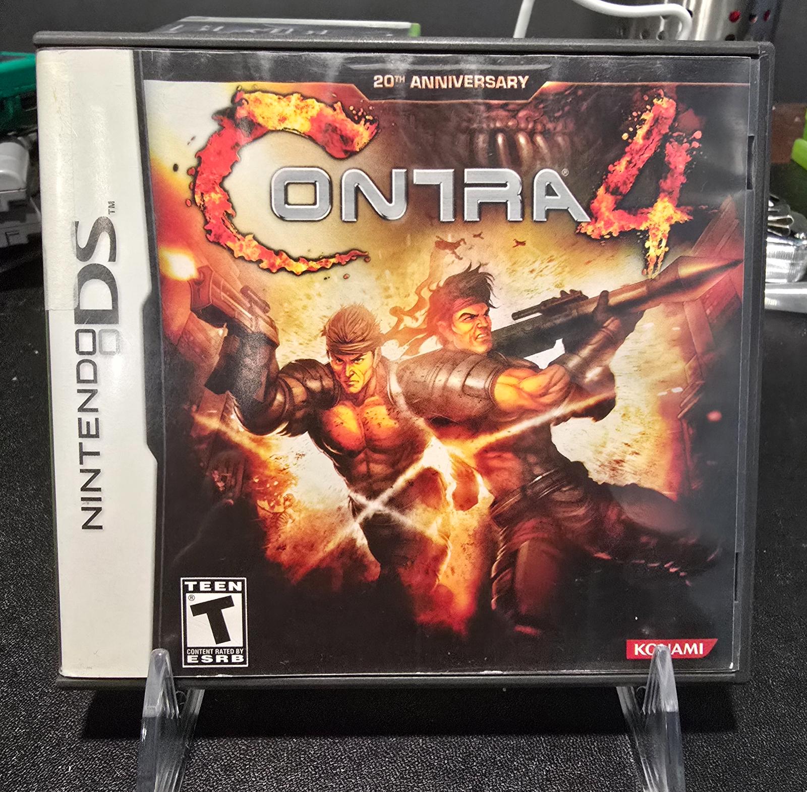 Contra 4 | Item, Box, and Manual | Nintendo DS