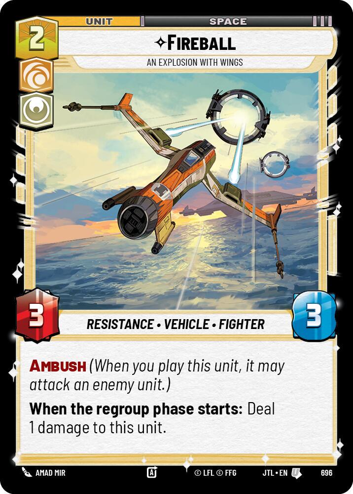 Fireball - An Explosion With Wings [Foil] #696 Prices | Star Wars ...