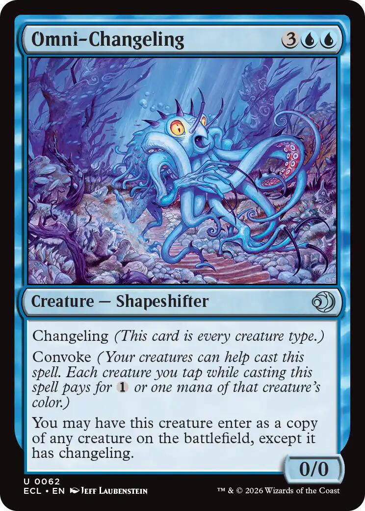 Omni-Changeling #62 Prices | Magic Lorwyn Eclipsed | Magic Cards