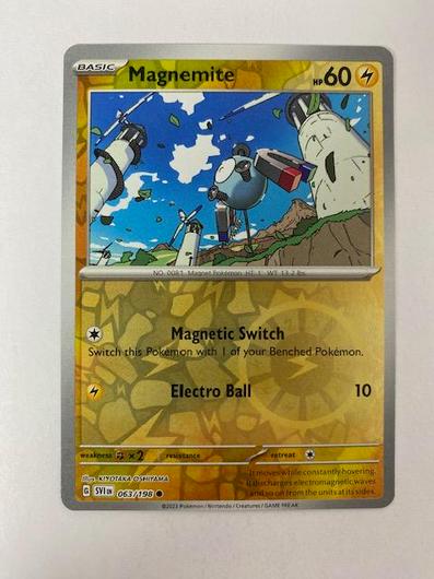 Magnemite [Reverse Holo] | Ungraded | Pokemon Scarlet & Violet